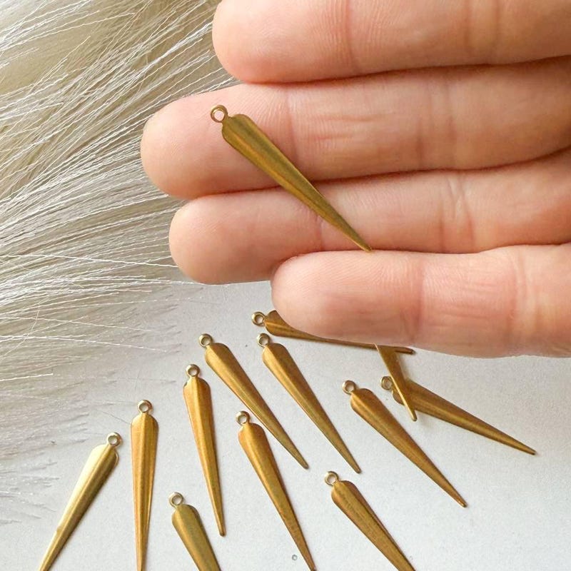 Raw Brass Findings - Etsy