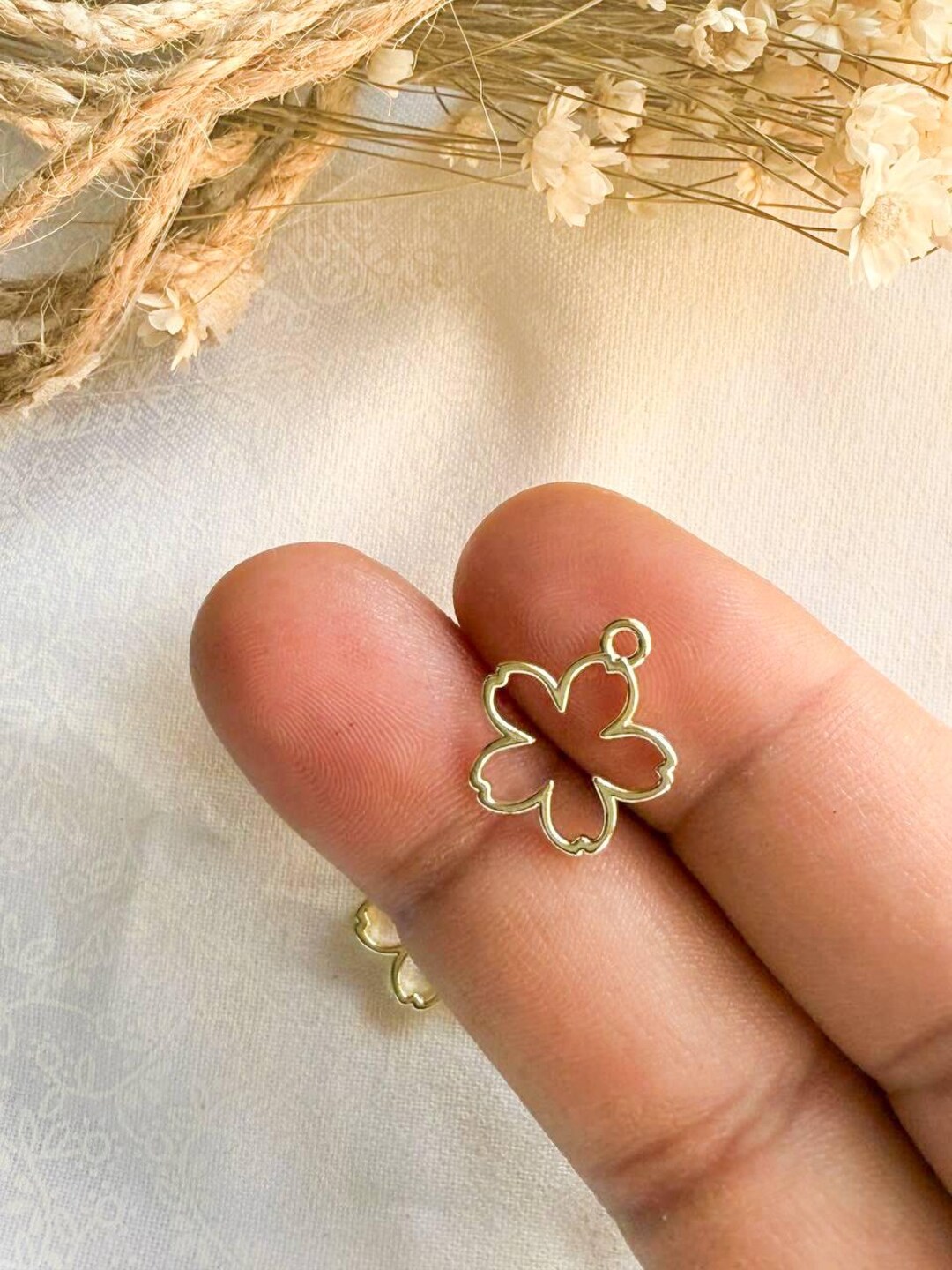 Flower Open Back Bezels for Jewelry Making, Resin Craft Supplies ...