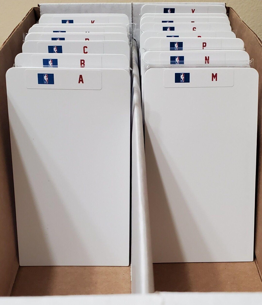 26 GRADED Slab & Sports Card Dividers With 26 FREE NBA A-Z Labels Set ...