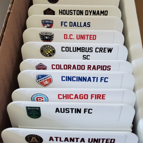 Baseball Card Dividers With Labels - Etsy