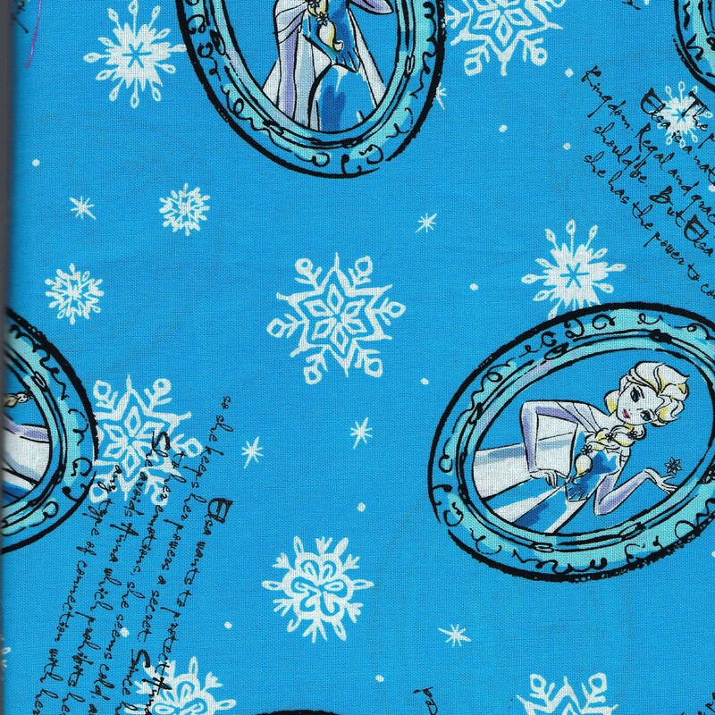 Frozen Fabric - Etsy