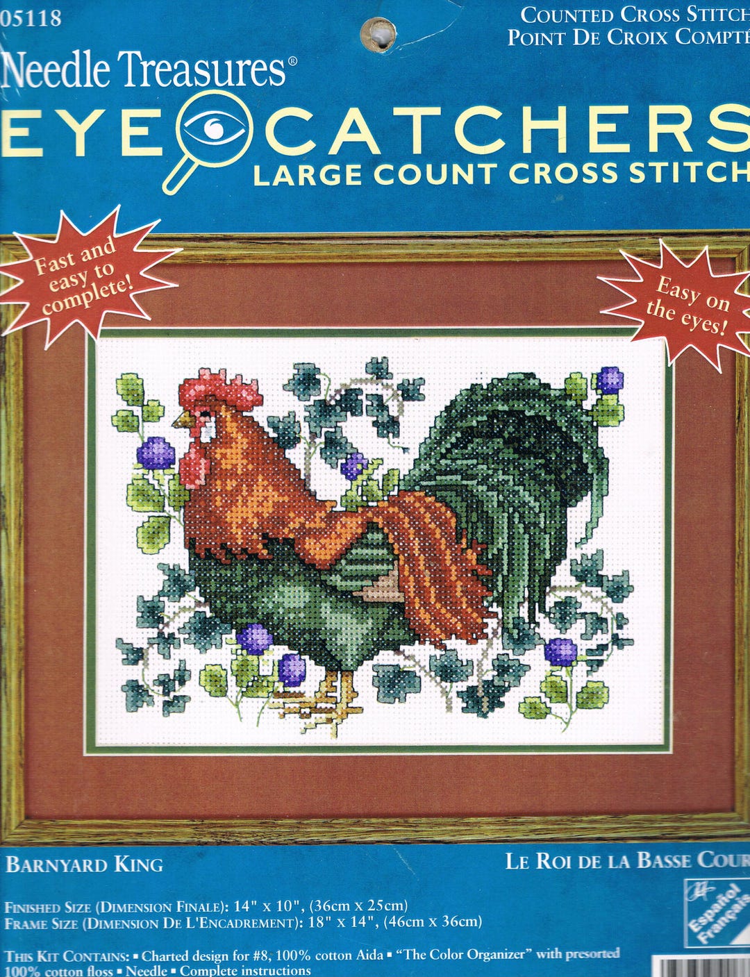 Darling Barnyard King Kit by Michael A Leclair Eye Catchers Rooster ...