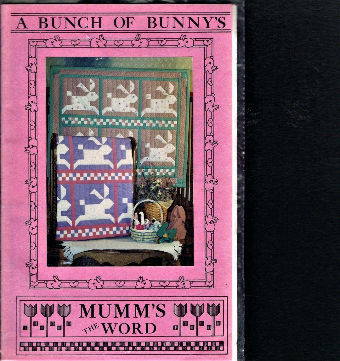 Debbie Mumm! A Bunch of Bunnies Easter Quilt Pattern Easter Wall Quilt ...