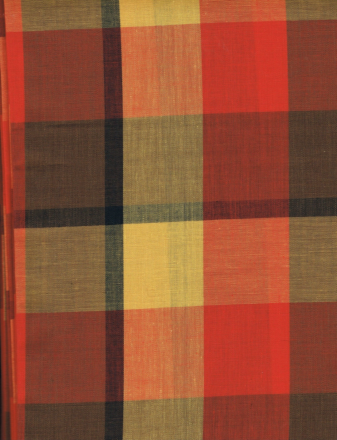 Beautiful Large Plaid Fall Color Fabric Fall Quilt Fabric Autumn Quilt ...