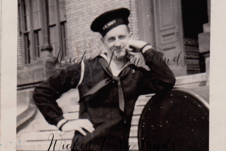 Navy Man Photo Instant Download Digital Photo, Military Man Vintage ...