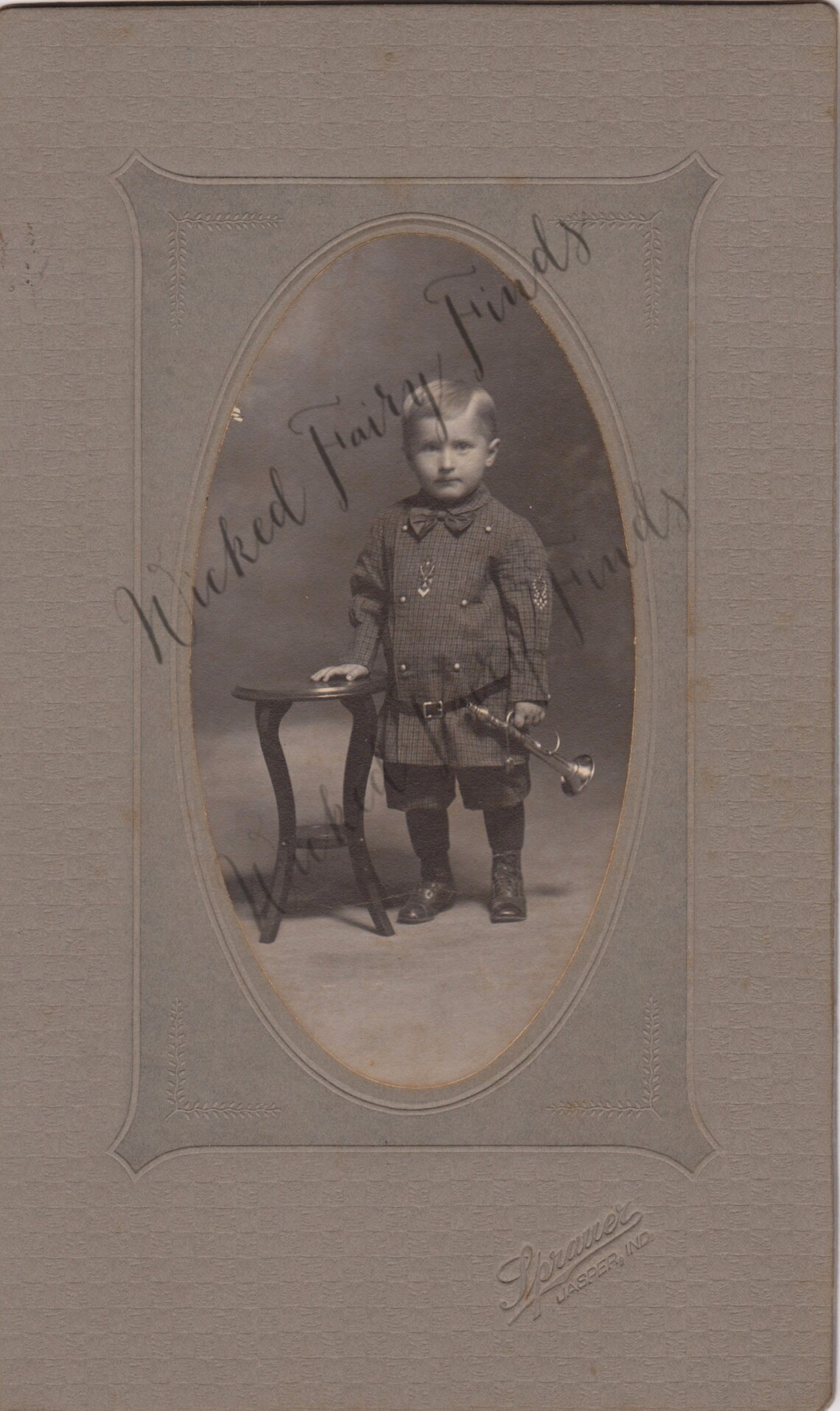 Victorian Boy With Bugle for Instant Download Digital Photo, Military ...