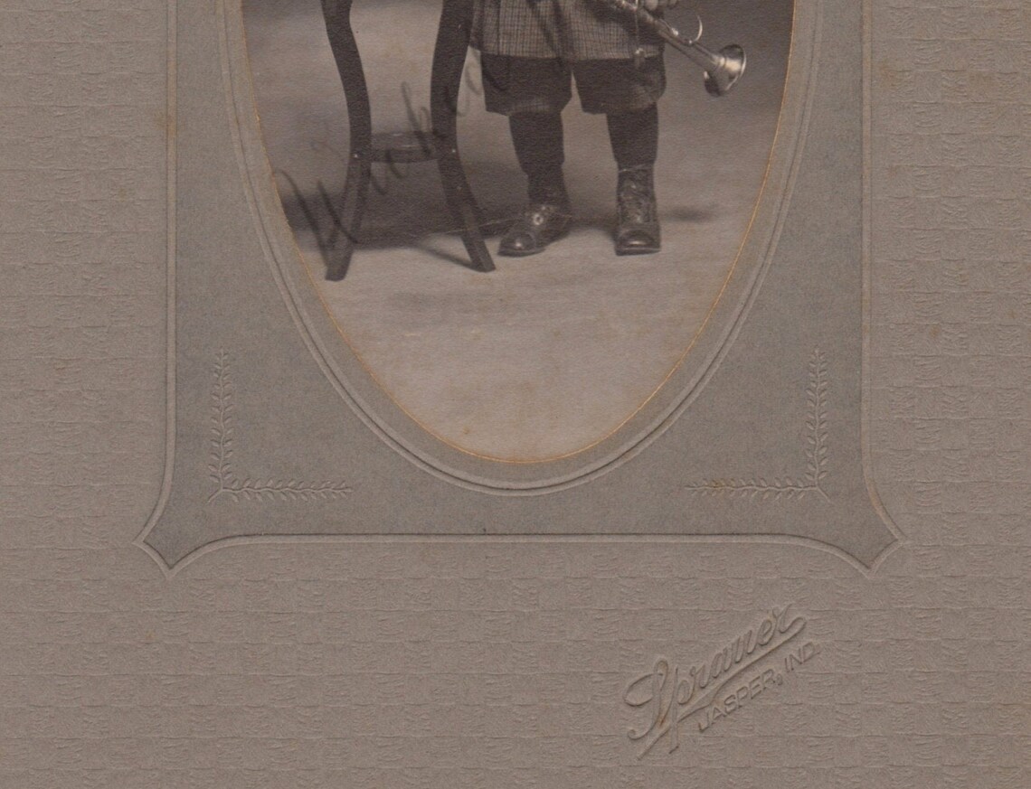 Victorian Boy With Bugle for Instant Download Digital Photo, Military ...