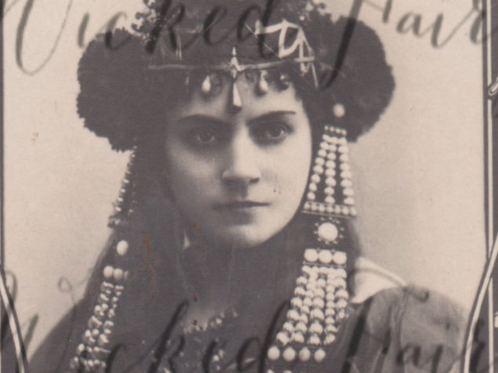 Opera Singer Photo 1800s Postcard, Instant Download, Digital Ephemera ...