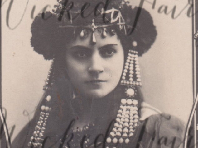 Opera Singer Photo 1800s Postcard, Instant Download, Digital Ephemera ...