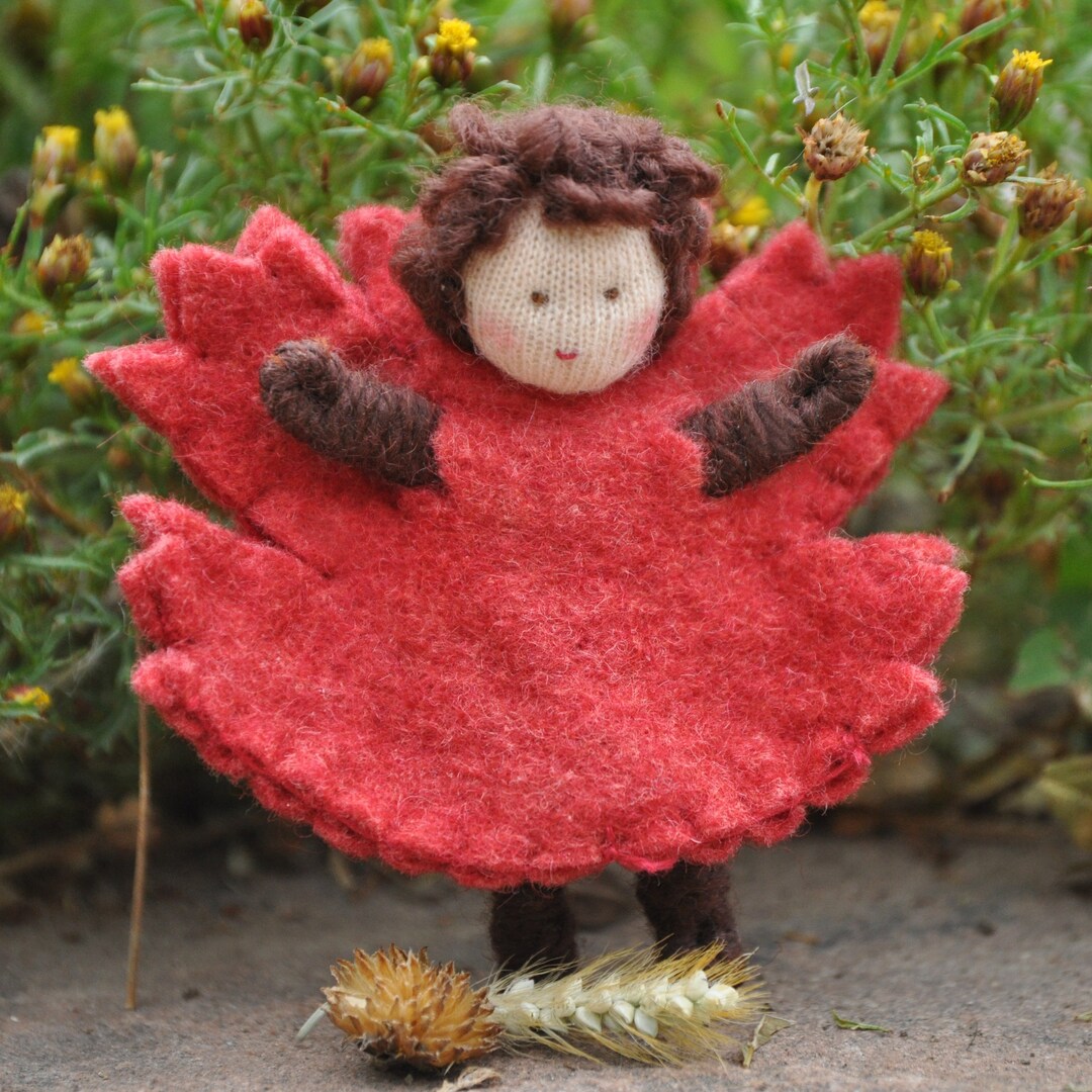 Handmade Maple Leaf Fairy - Etsy