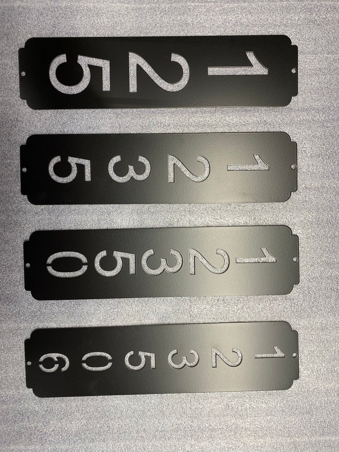 Metal Mailbox Address Sign - Etsy