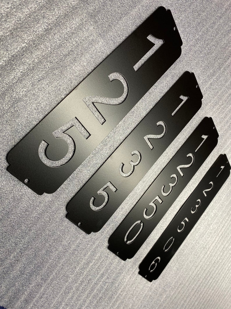 Metal Mailbox Address Sign - Etsy