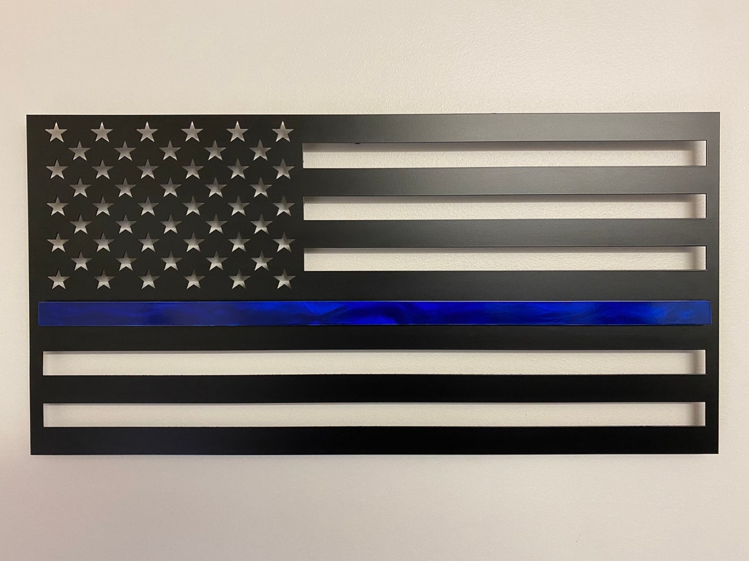 First Responder Flag |thin Line | Metal American Flag | Available in ...