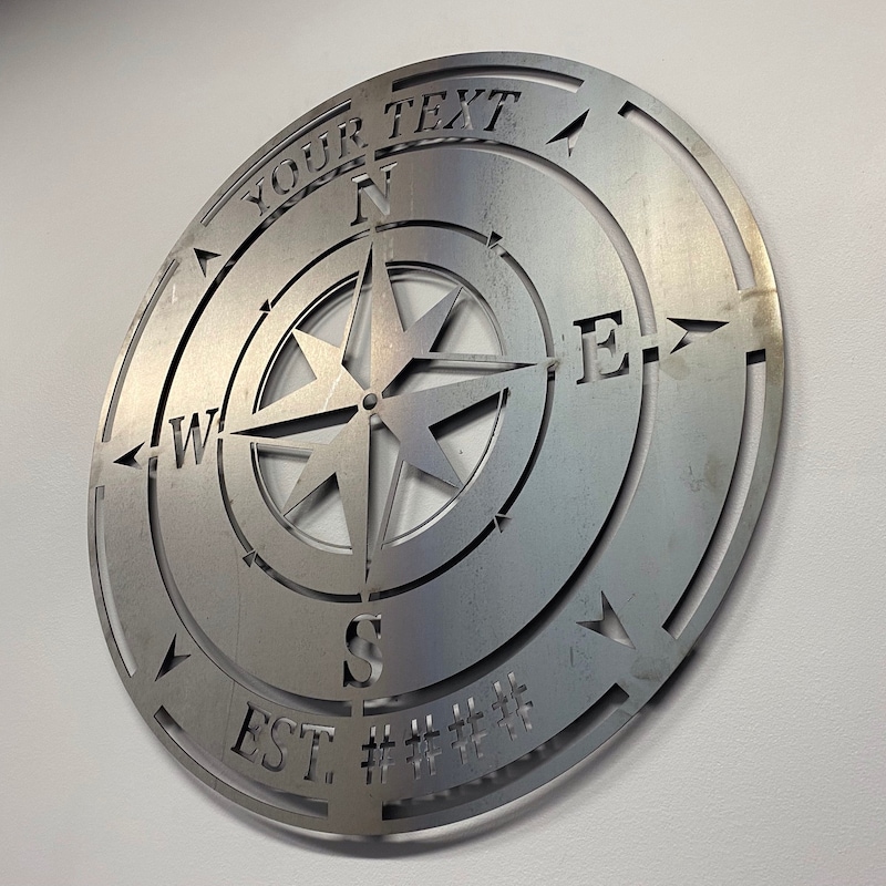 Compass Wall Art - Etsy