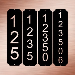 Metal Mailbox Address Sign - Etsy