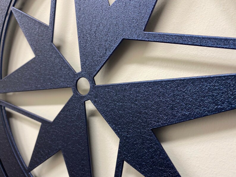 Personalized Metal Compass Wall Art Custom Metal Wall Art - Etsy