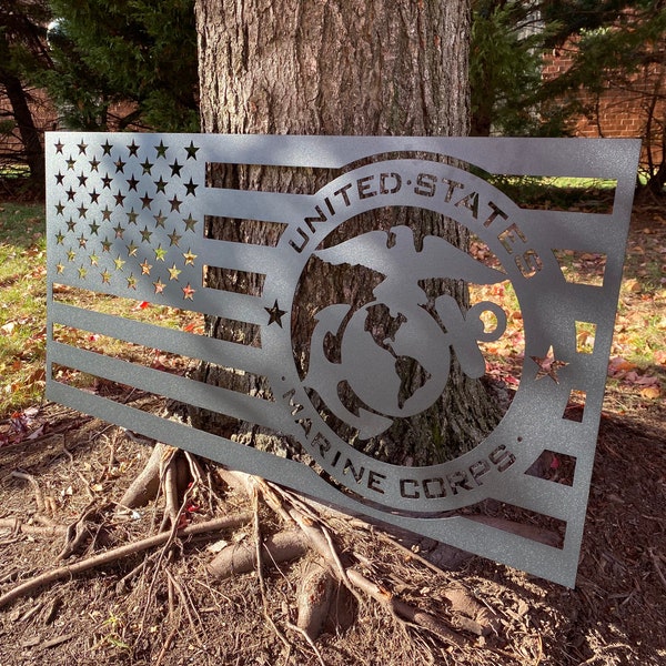 Usmc Wall Art - Etsy
