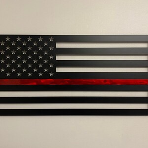 First Responder Flag |thin Line | Metal American Flag | Available in ...