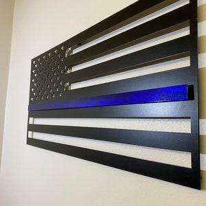 First Responder Flag |thin Line | Metal American Flag | Available in ...