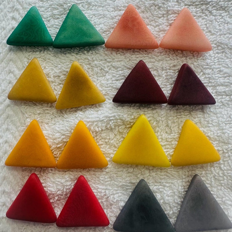 Triangular Beads - Etsy