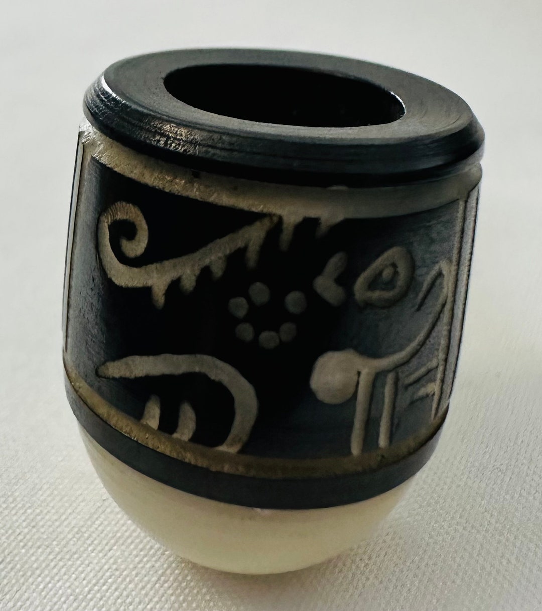 Smoking Pipe Small, Handmade Pipe, Tagua Nut and Chonta Pipe, Wooden ...