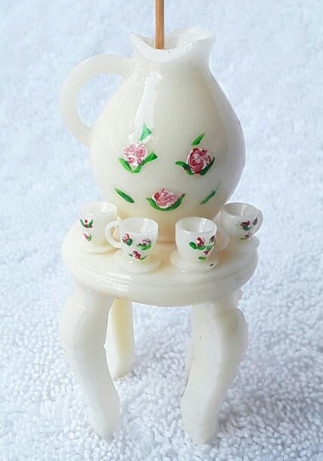 Miniature Chocolatera hot Chocolate Pitcher With a Wooden Chocolate ...