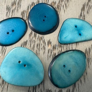 Tagua Bead Tagua Nut Button for Crafts & Sewing Tagua Slice in 30 ...