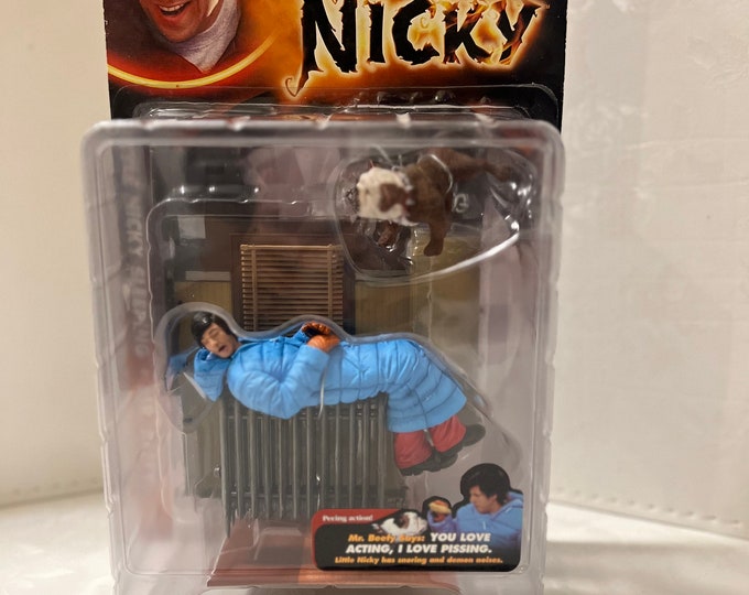 2000 Mcfarlane Toys Little Nicky Sleeping on Radiator & Peeing Mr ...