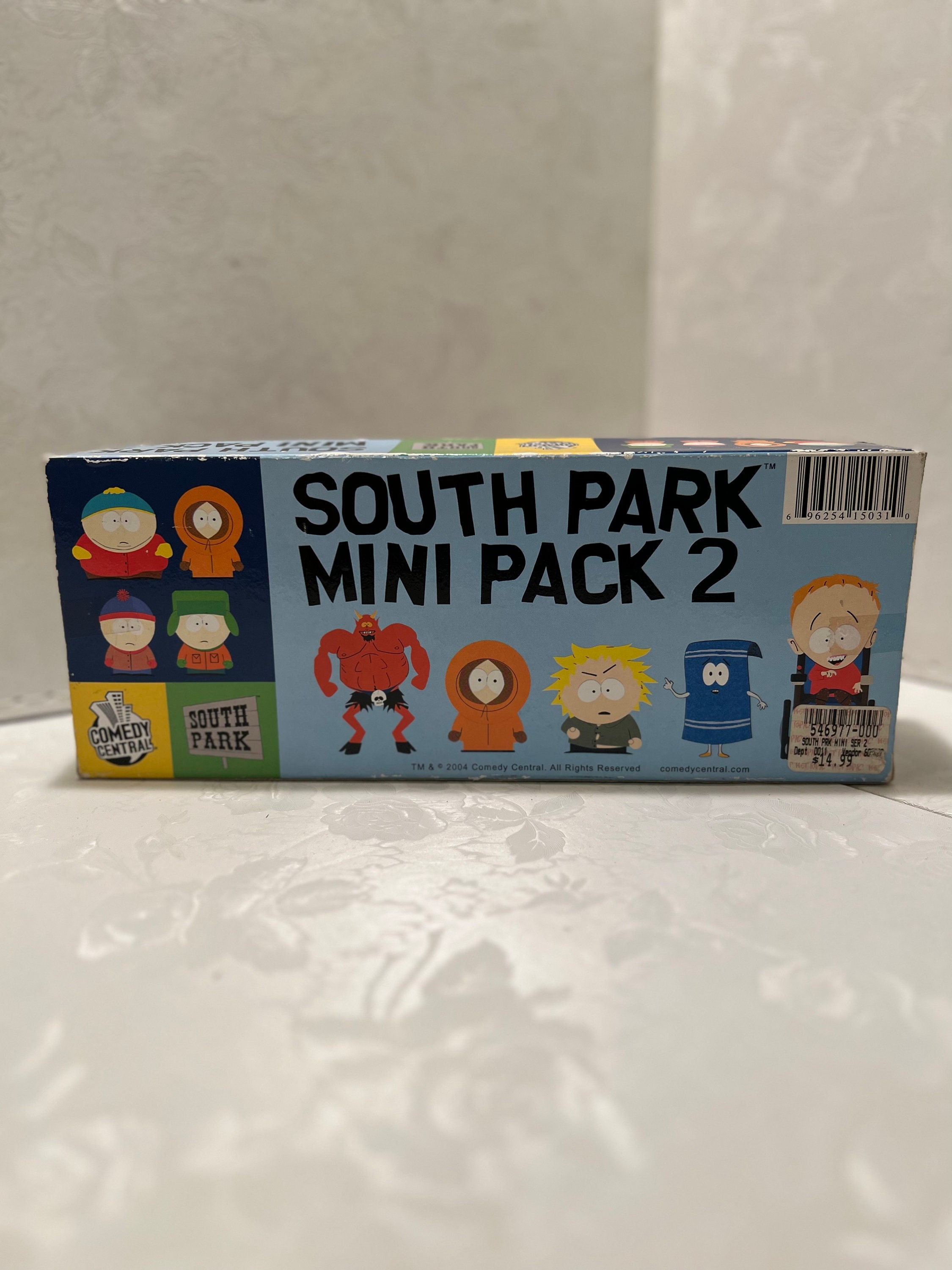 Comedy Central South Park Mini Pack 2 Mini Figures (satan, Kenny, Tweek ...