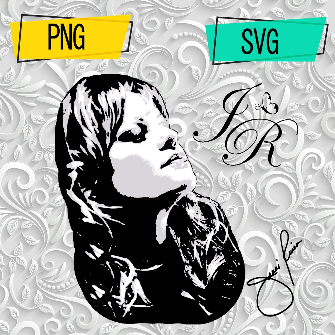 Jenni Rivera SVG Bundle Cricut Svg Silhouette Svg Png - Etsy