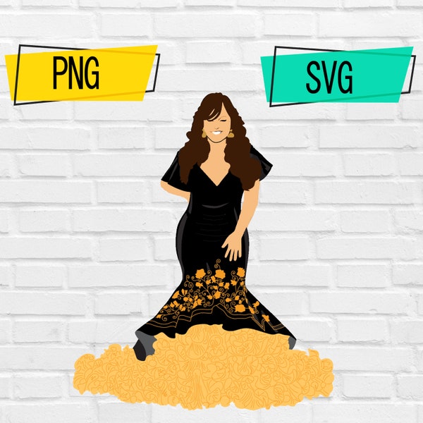 Jenni Rivera Png Svg - Etsy