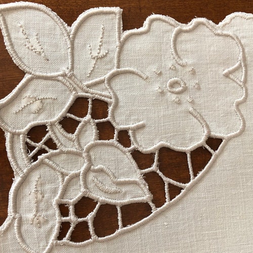 Fashion Cutwork Machine Embroidery Richelieu Designs Set for - Etsy