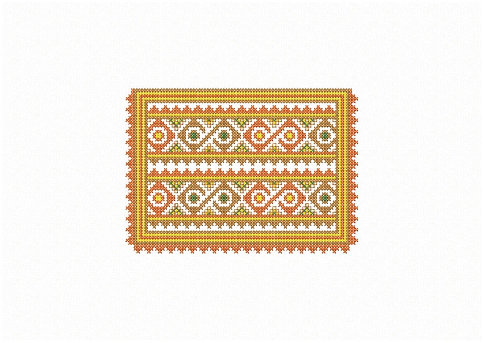 Machine Embroidery Design. Romanian Traditional Ornament Set - Etsy