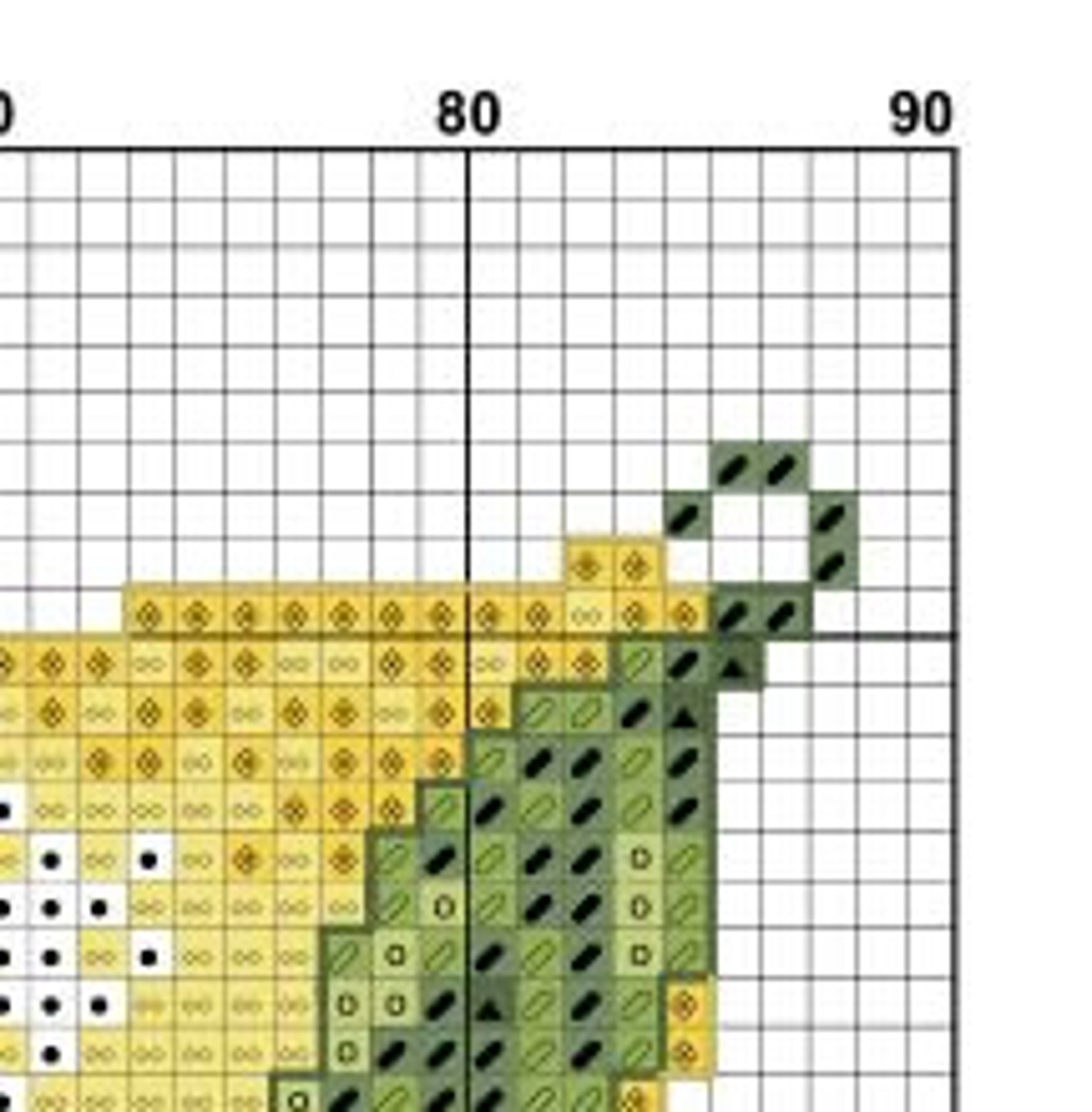 Lemon. Lemon Border. Cross Stitch. Machine Embroidery Design - Etsy