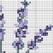 Cross Stitch Lavender. PDF Pattern for Hand Embroidery - Etsy