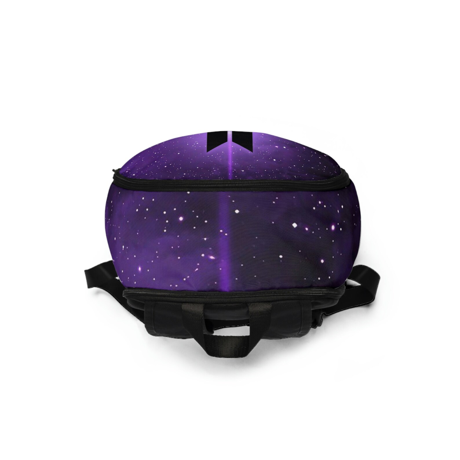 Purple Galaxy BTS Fabric Backpack Cute Stylish Trendy Unisex K-pop ...