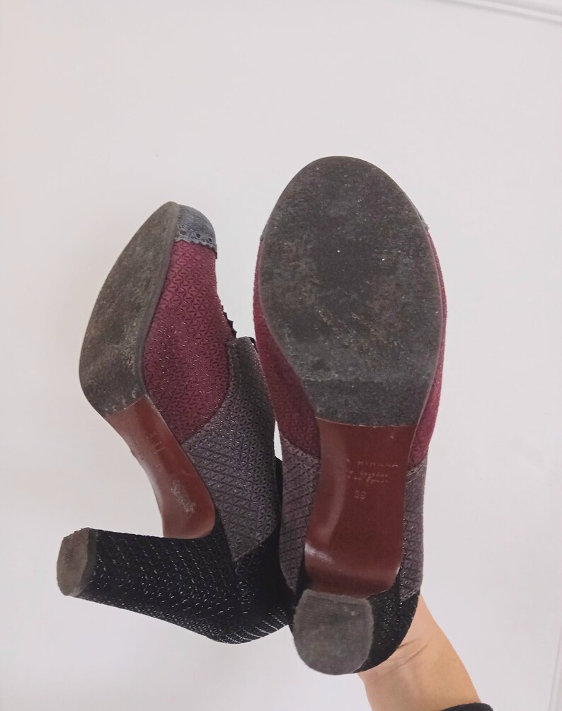 Chie Mihara Spanish Handmade Ankle Strap Heels Pumps Shoes Size 39 - Etsy