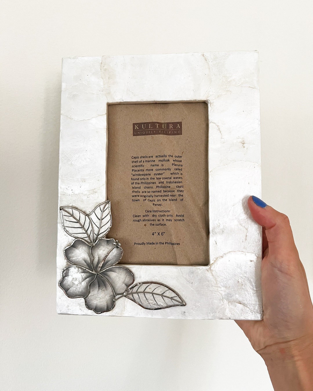 Capiz Shells Picture Frame - Etsy