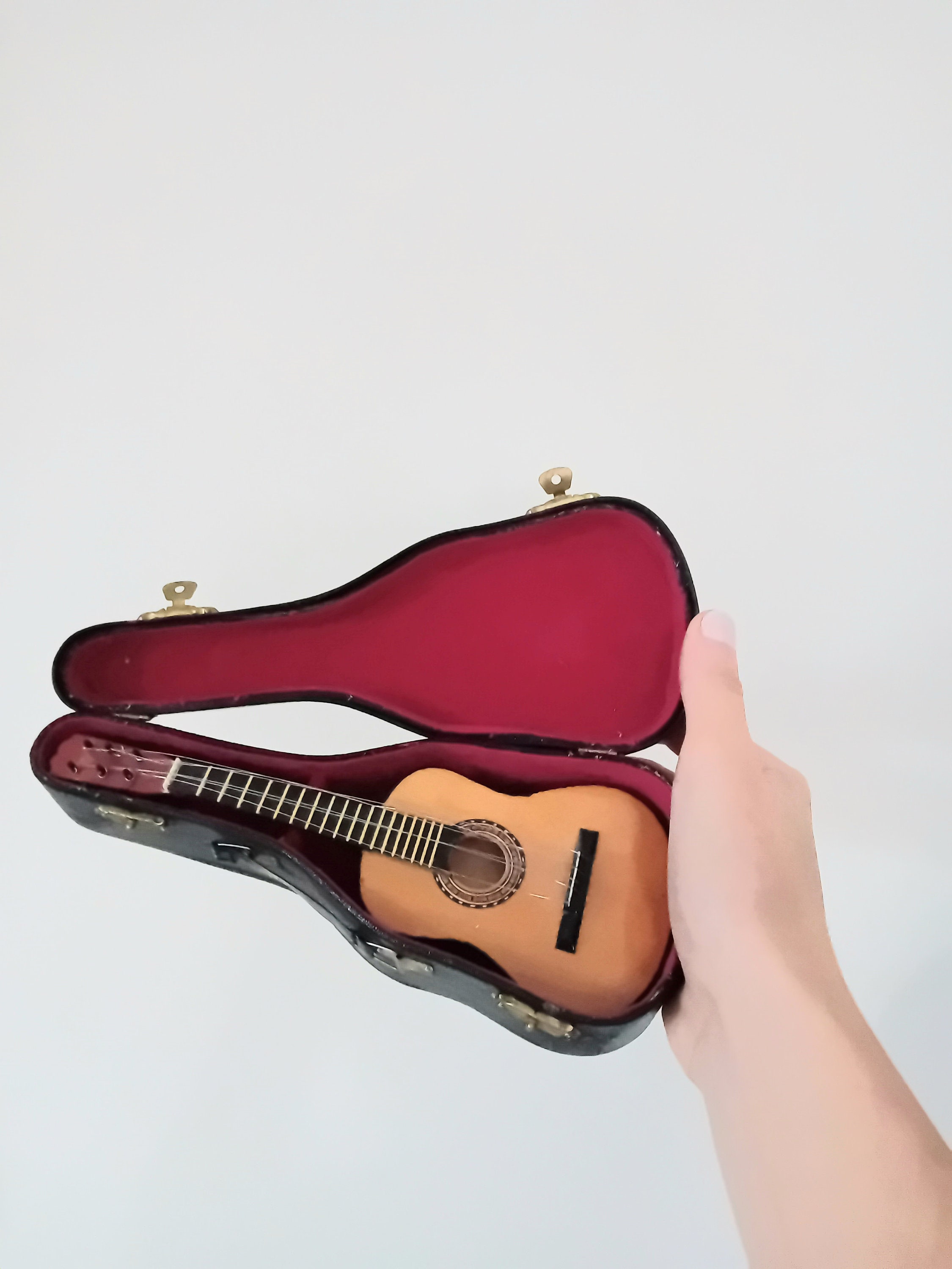 Mini Guitar in A Box - Etsy