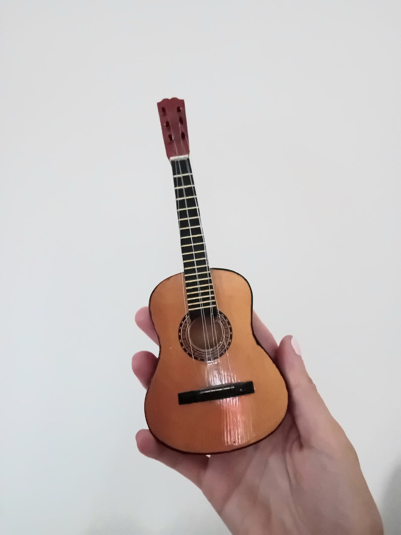 Mini Guitar in A Box - Etsy