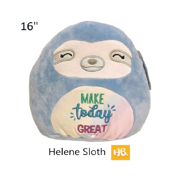 Squishmallow Sloth - Etsy