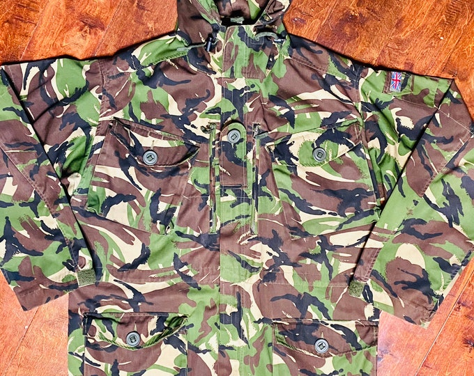 Vintage Camouflage Jacket | British CS95 Windproof Smock | - Etsy