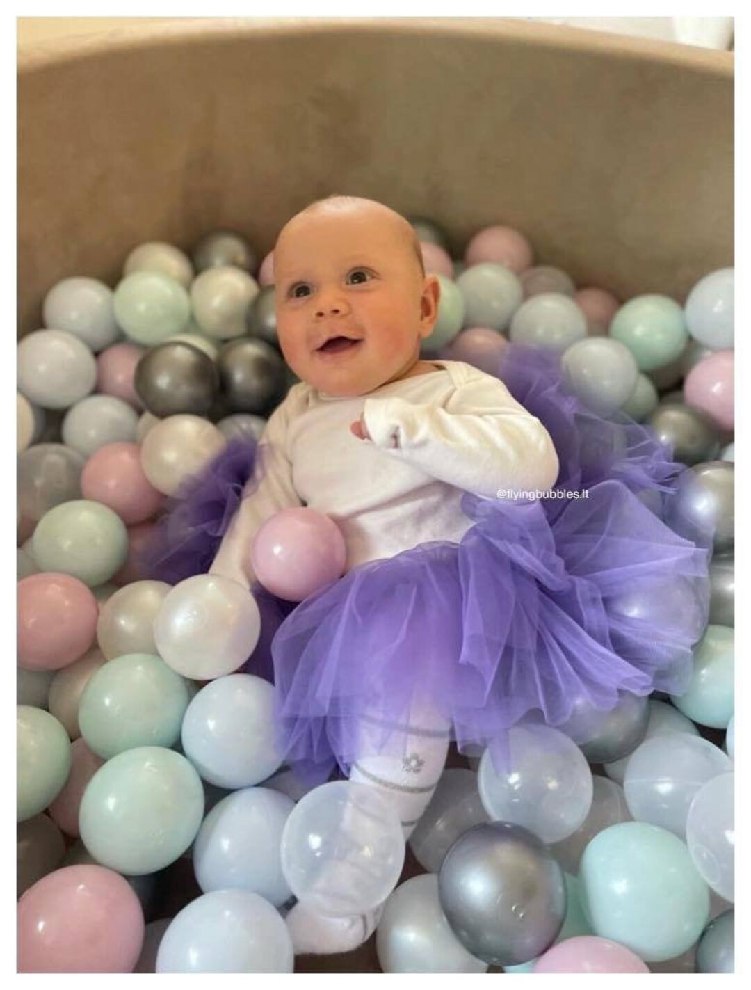 Beige Velour Ball Pit 40x 100 Size With 340 Pcs Balls - Etsy