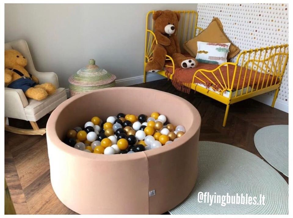 Ball Pit 100x40 With 340 Balls - Beige - Etsy