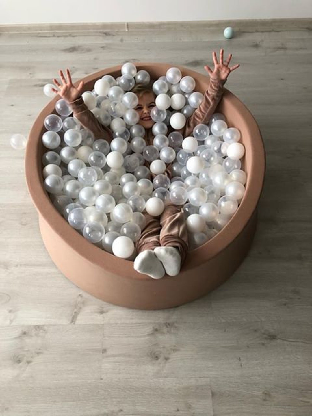 Ball Pit 100x40 With 340 Balls - Beige - Etsy