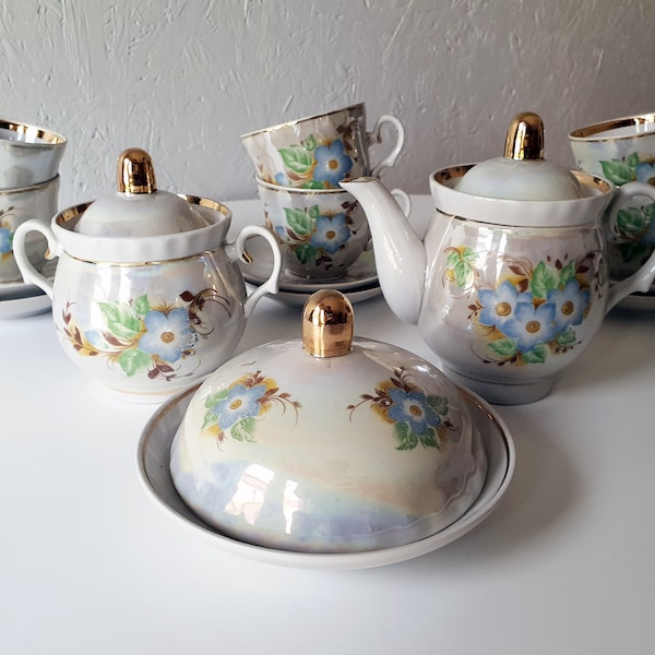 Vintage Tea Set - Etsy