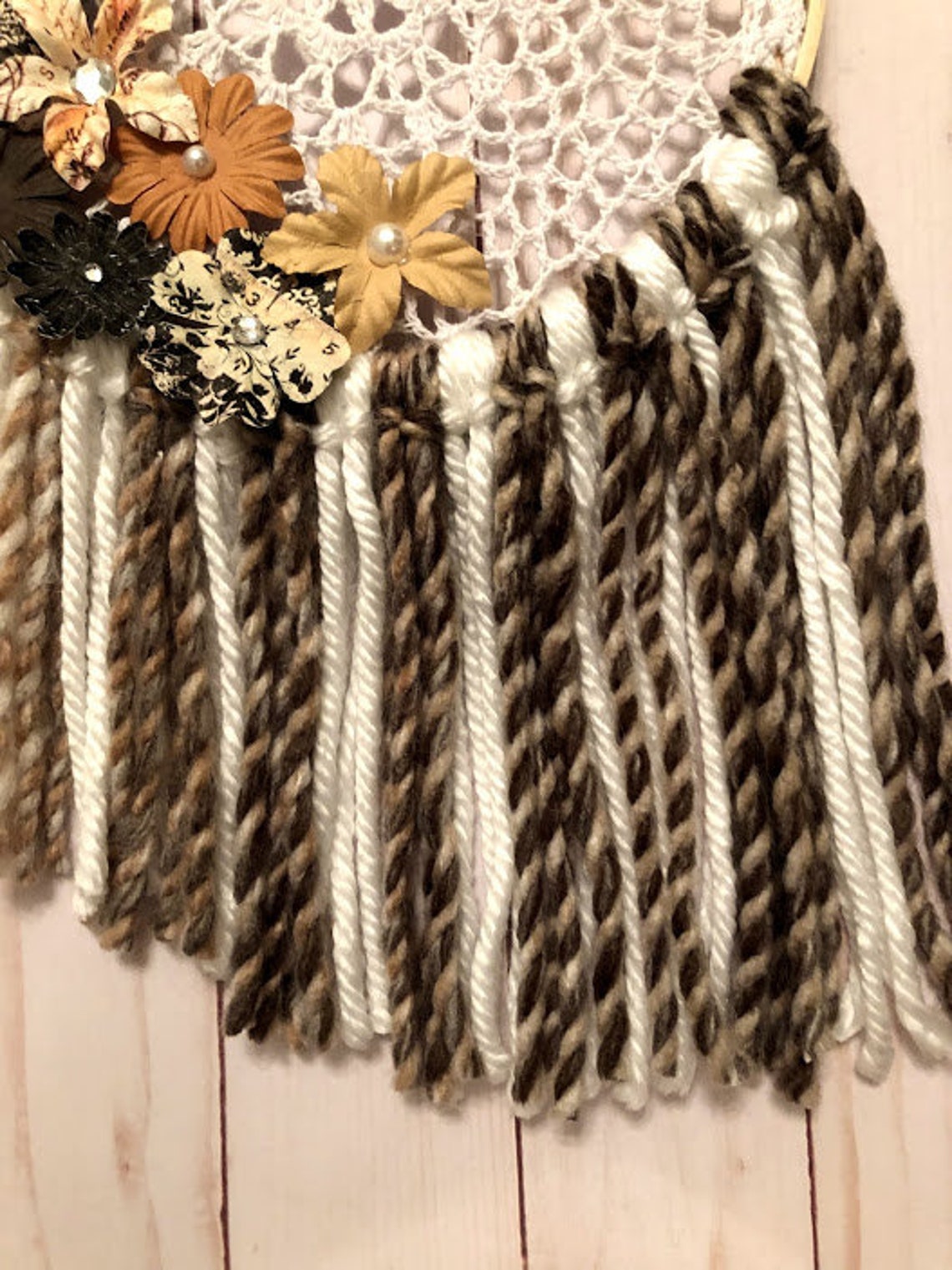 Embroidery Hoop and Doily Dream Catcher - Etsy