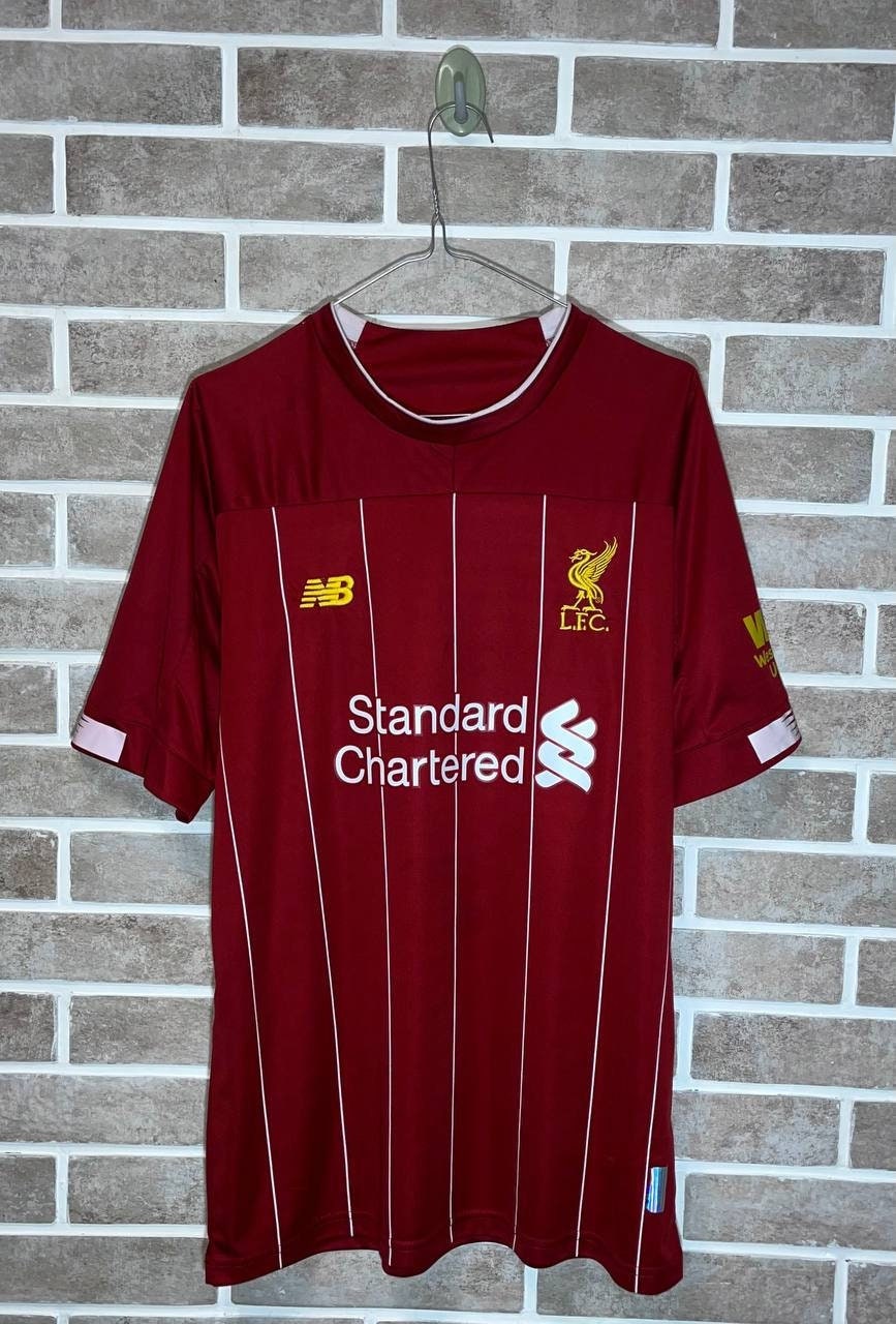 Liverpool New Balance Home Soccer Jersey 2019/2020 Tee - Etsy