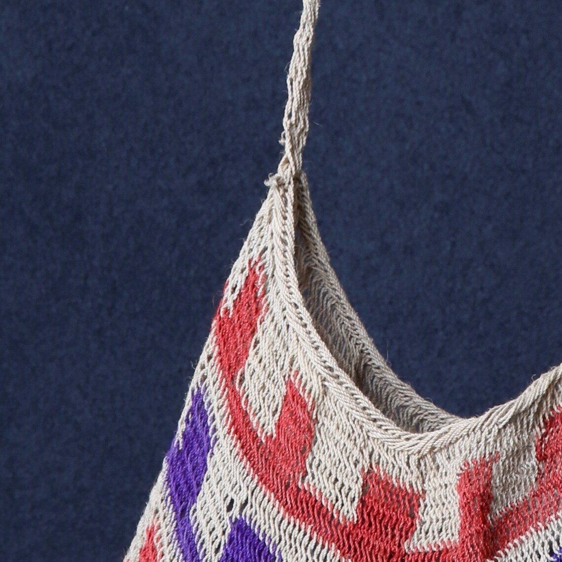 Hand Woven String Bag Bilum Papua New Guinea Etsy