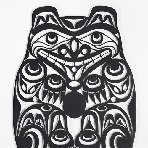 First Nations Native Steel Cut Raven With Berry - Etsy Canada